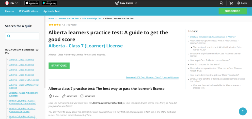 Alberta Learners Practice Test: A Step-by-Step Guide | XTech Commerce